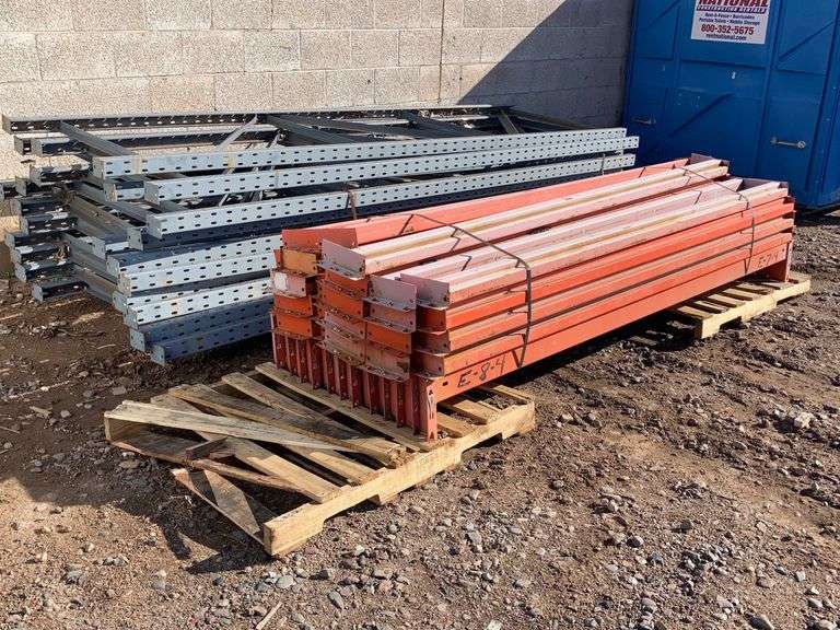 12 foot pallet racking uprights and 9 foot cross beams. - Sierra ...