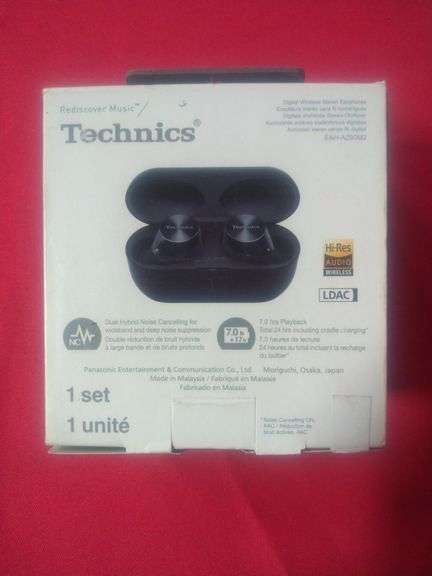 Technics HI-FI True Wireless Bluetooth Earbuds Model EAH-AZ60M2EK ...