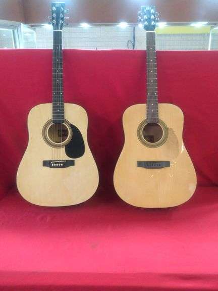 (2 PC) Rogue Fine Guitar Model :RA090-A ( Damage) - Sierra Auction ...