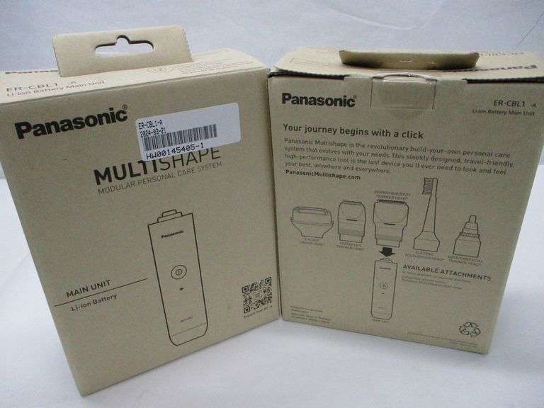 (2pc) Panasonic ER-CBL1a Multi Shape Personal Multi Tool - Sierra ...