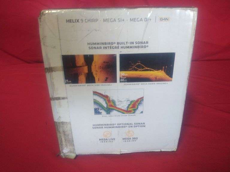 Hummingbird Helix 9 HD 9 Inch Display Built-in Sonar Featuring ...