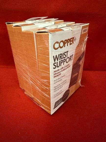 (4) Copper+ Wrist Support - Sierra Auction Management Inc