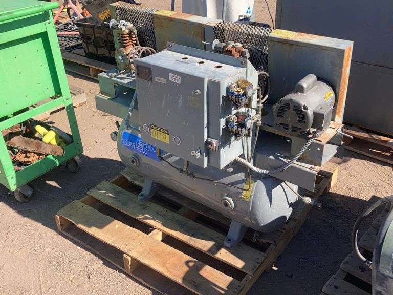 Johnson Controls air compressor. - Sierra Auction Management Inc