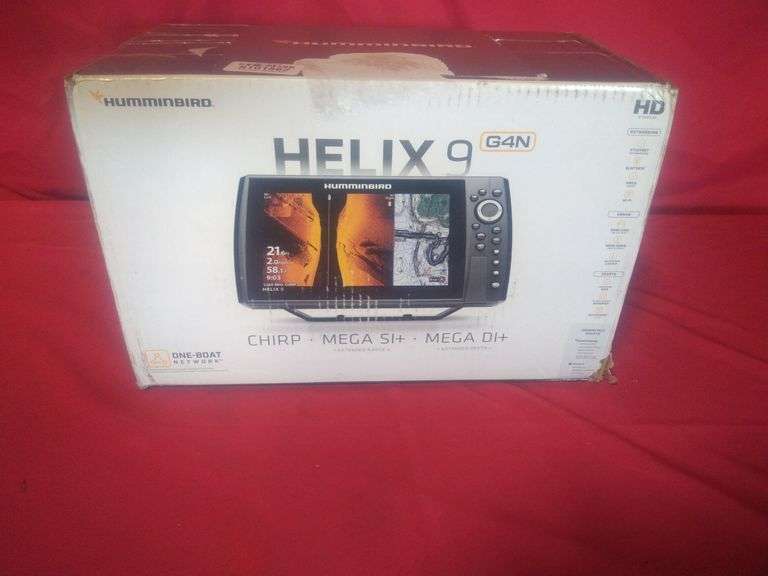 Hummingbird Helix 9 HD 9 Inch Display Built-in Sonar Featuring ...