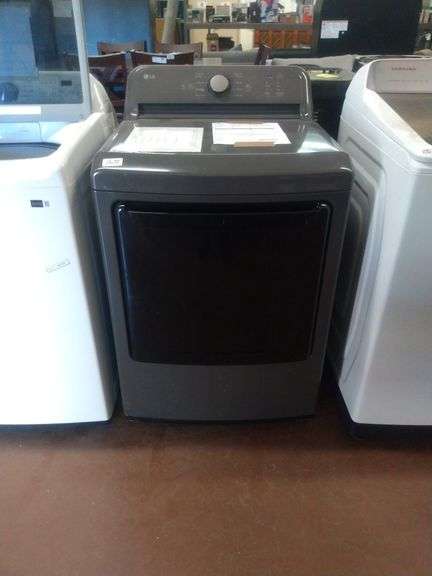 LG Dryer Model:DLE6100M Color: Gray - Sierra Auction Management Inc