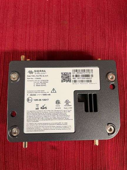 (12 Qty) Sierra Wireless AirLink Model:RV55 LTE-A Pro WiFi (1 Qty) Lot ...
