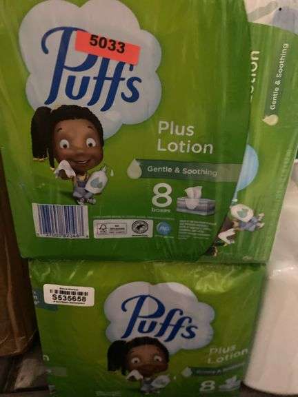 (2Qty) Puffs Facial Tissue - Sierra Auction Management Inc