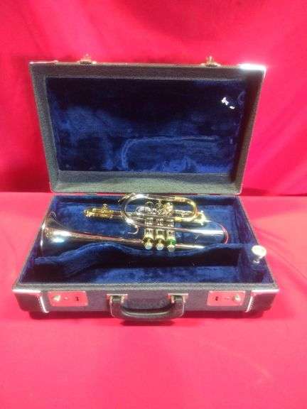 Cornet With Case - Sierra Auction Management Inc