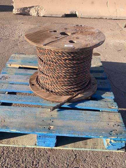 Spool of rope. - Sierra Auction Management Inc
