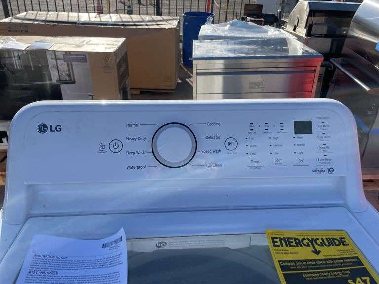 (1 Qty) LG Washer - Sierra Auction Management Inc