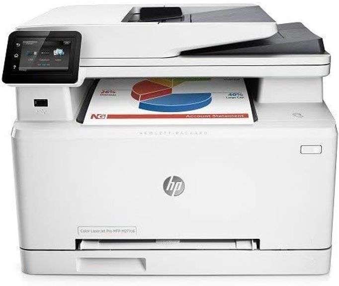 Hewlett Packard M277C6 MFP Color LaserJet Printer - Sierra Auction ...