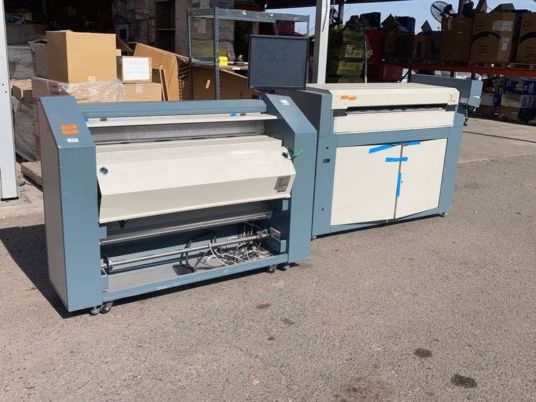 Vortex 4200 memjet 2 piece large format printer. - Sierra Auction ...