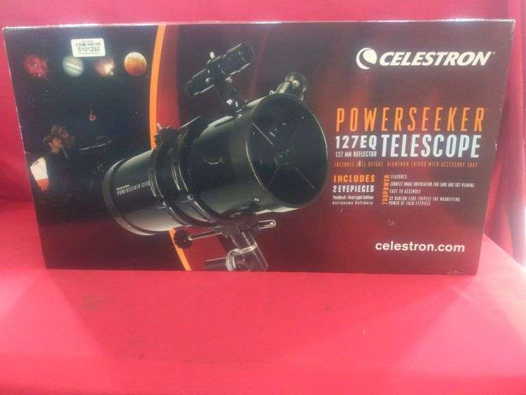 Celestron Powerseeker 127 EQ 127 MM Reflector Telescope Features Full ...