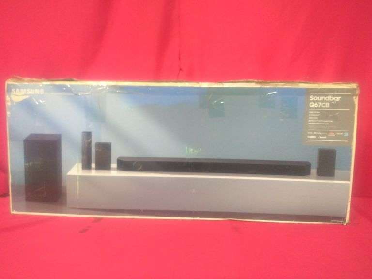 Samsung Sound Bar Model Q67CB - Sierra Auction Management Inc