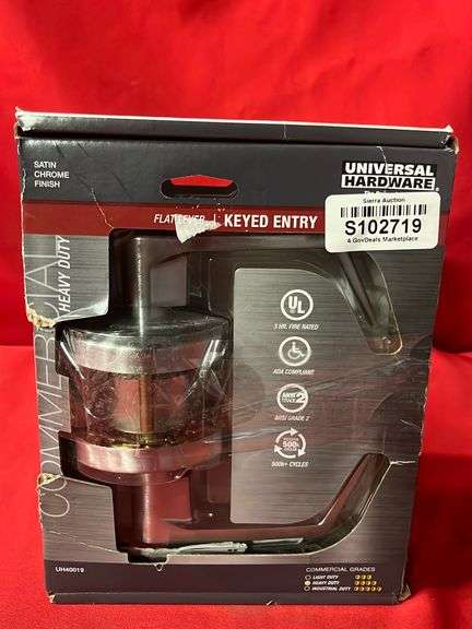 BRAND NEW Universal Hdw Heavy Duty Commercial Entry, Curved Lever ...