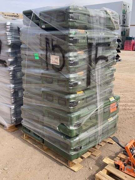 Approximately 15 military style hard plastic cargo containers. - Sierra ...