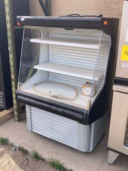 Hussman open face display refrigerator. - Sierra Auction Management Inc