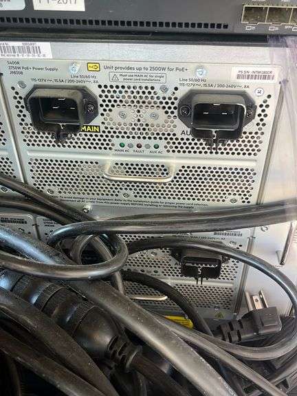 (P) With Assorted Network Electronics and Servers - Sierra Auction ...