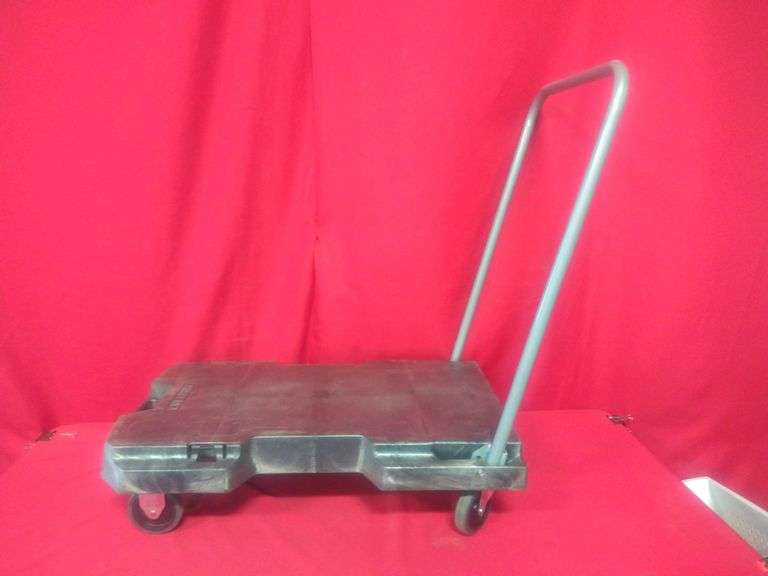 Folding Utility Cart 3 Position Handle Pull, Push or Fold - Sierra ...