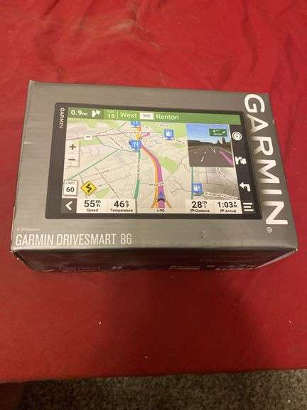 GARMIN DRIVESMART 86 8" GPS NAVIGATOR - Sierra Auction Management Inc