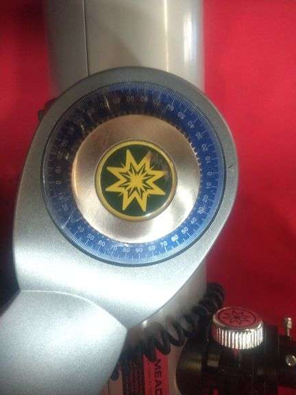 Meade Computer Control Telescope On Tripod With Meade Auto star Remote ...