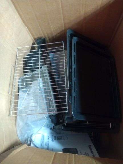 Box Assorted Baking Sheet With A Wire Rack And Panasonic Steam Oven ...
