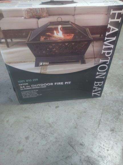 34 In Outdoor Fire Pit - Sierra Auction Management Inc