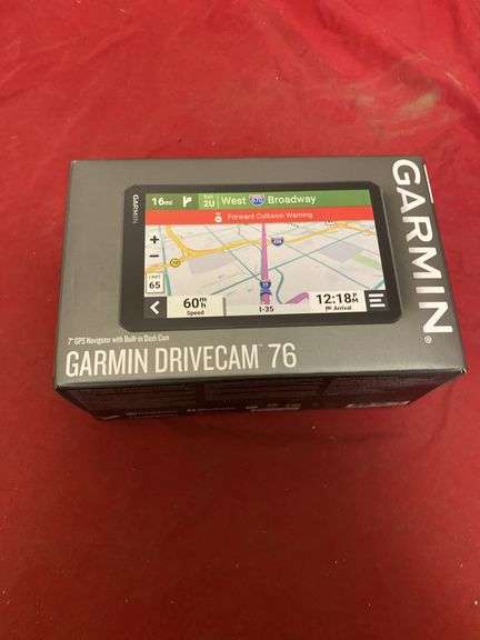 Garmin DriveCam 76, Large, Easy-to-Read 7 GPS car Navigator, Built-in ...