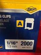 QEP Xtreme Tile Leveling System Clips for 1/16" Grout (2,000 Pack ...