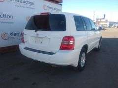 2003 Toyota Highlander - Sierra Auction Management Inc