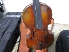 Antonius Stradivarius Cremonensis Faciebat Anno 1716 Violin With Case - Sierra Auction ...