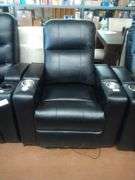 Larson Power Reclining Home Theater Chair With Tray - Sierra Auction ...
