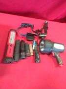 Box With Assorted Flashlights - Sierra Auction Management Inc