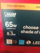 (4pc) Of Feit Electric 6-Pack BR30 LED Bulbs - Sierra Auction ...