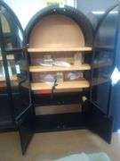 Enzo Collection Bookcase Multi -Functional Arch Cabinet - Sierra ...