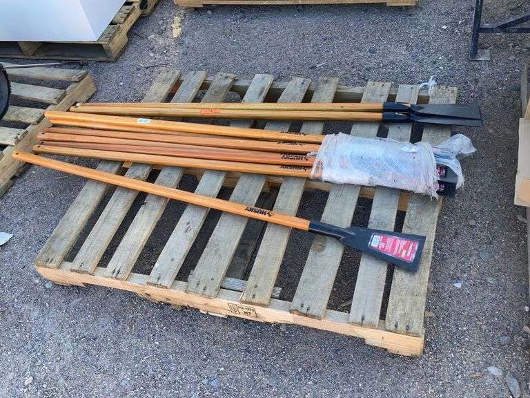 Approximately nine husky long handled 4 1/2 inch scrapers. - Sierra ...