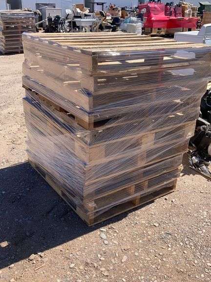 (10) Wooden pallets. - Sierra Auction Management Inc