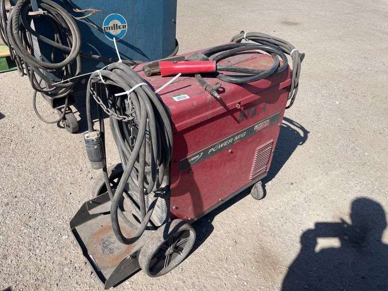 (1 Qty) Lincoln Electric Power MiG 255C Welder - Sierra Auction ...