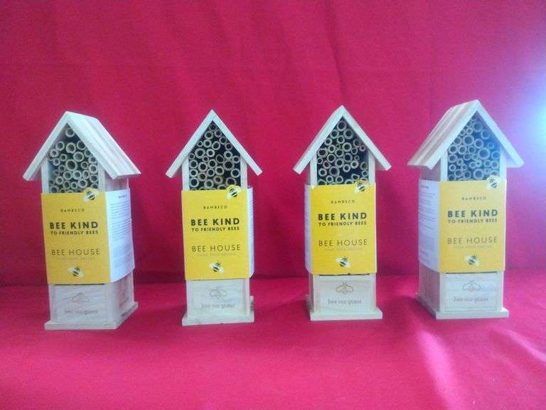 Manson Tower Bee House Qty : 4 PC - Sierra Auction Management Inc