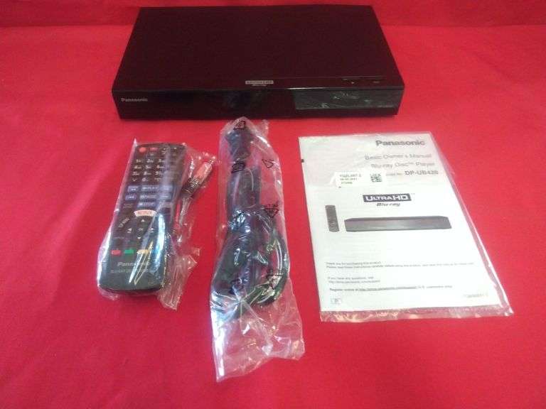 Panasonic Blu-ray Disc Player Model: DP- UB420 - Sierra Auction ...