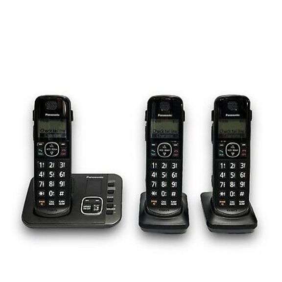 (24) Qty Assorted Landline Phones , Panasonic Model KX-TGE630 - Sierra ...