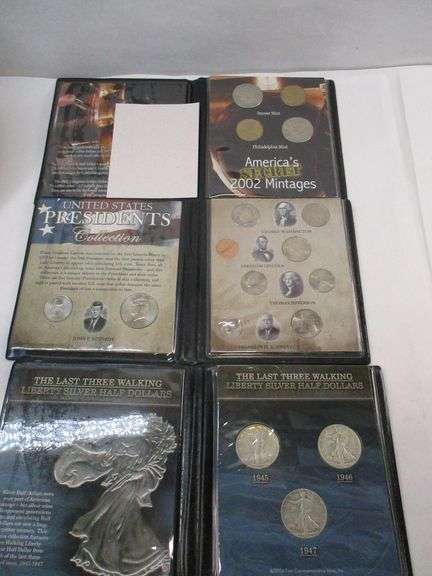 3 US First Commemorative Mint black coin cases: - Sierra Auction ...