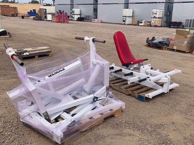 Power Lift Leg Press. - Sierra Auction Management Inc
