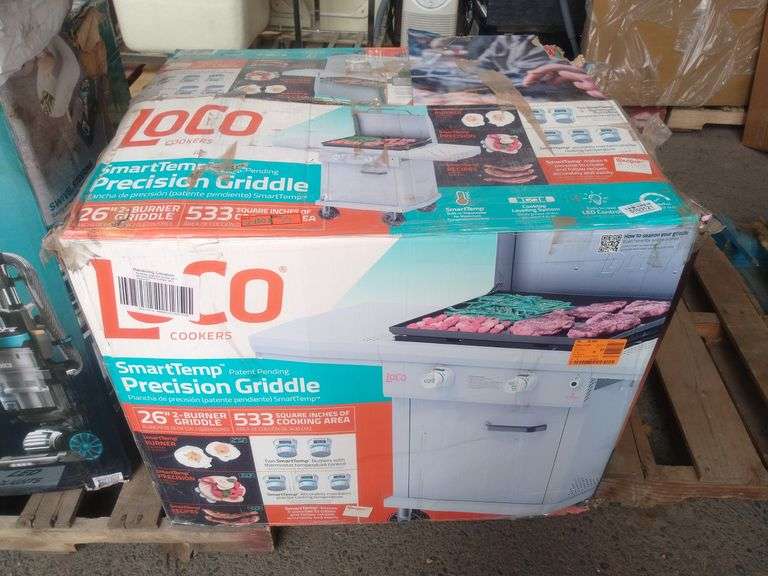 Loco Cookers Smart Temp Precision Griddle 26"2 Burner Hriddle - Sierra ...