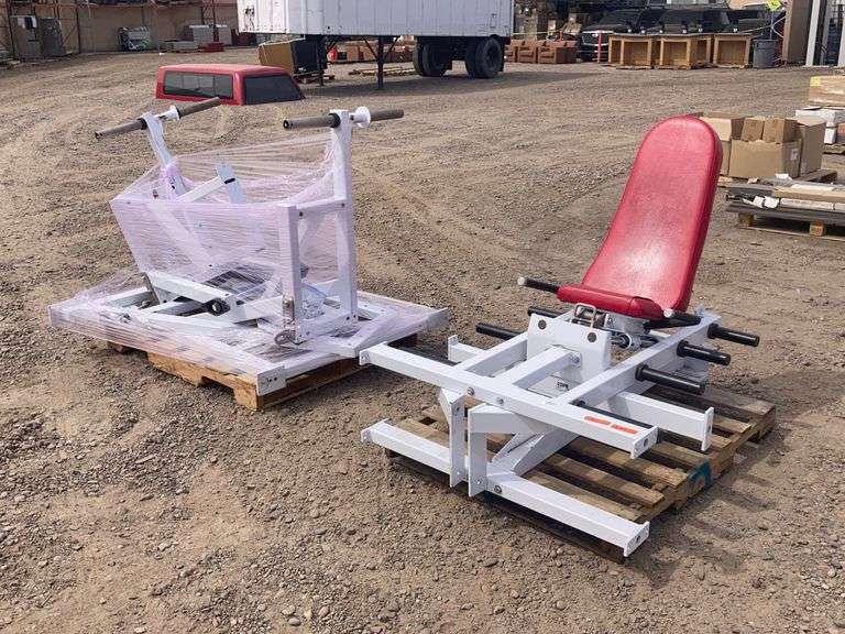 Power Lift Leg Press. - Sierra Auction Management Inc