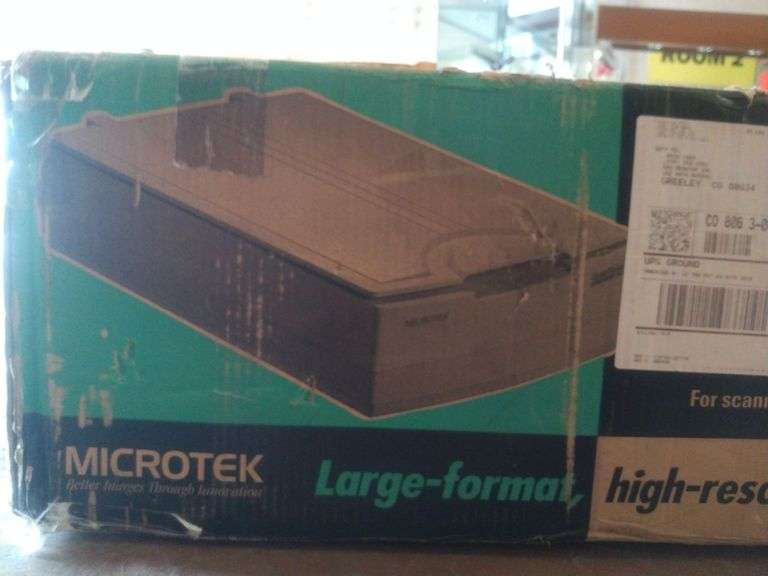 Microtek Large - Format High - Resolution Color Scanner - Sierra ...