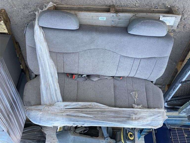 Vehicle rear bench seat. - Sierra Auction Management Inc