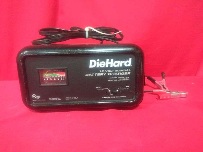 DieHard Battery Charger 12 Volt Manual - Sierra Auction Management Inc