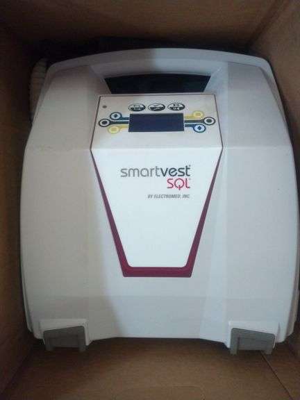 Box Of Medical Equipment SmartVest SQT Airway Clearance System It Uses ...