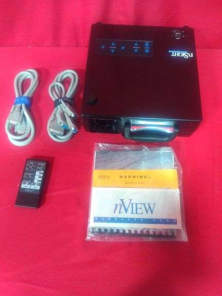 Nsight Data Projector Model nSIGHT - Sierra Auction Management Inc